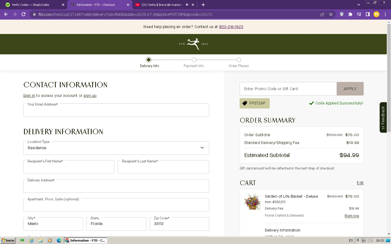FTD Discount Codes - 25% Off (24 Verified) Sep 2025