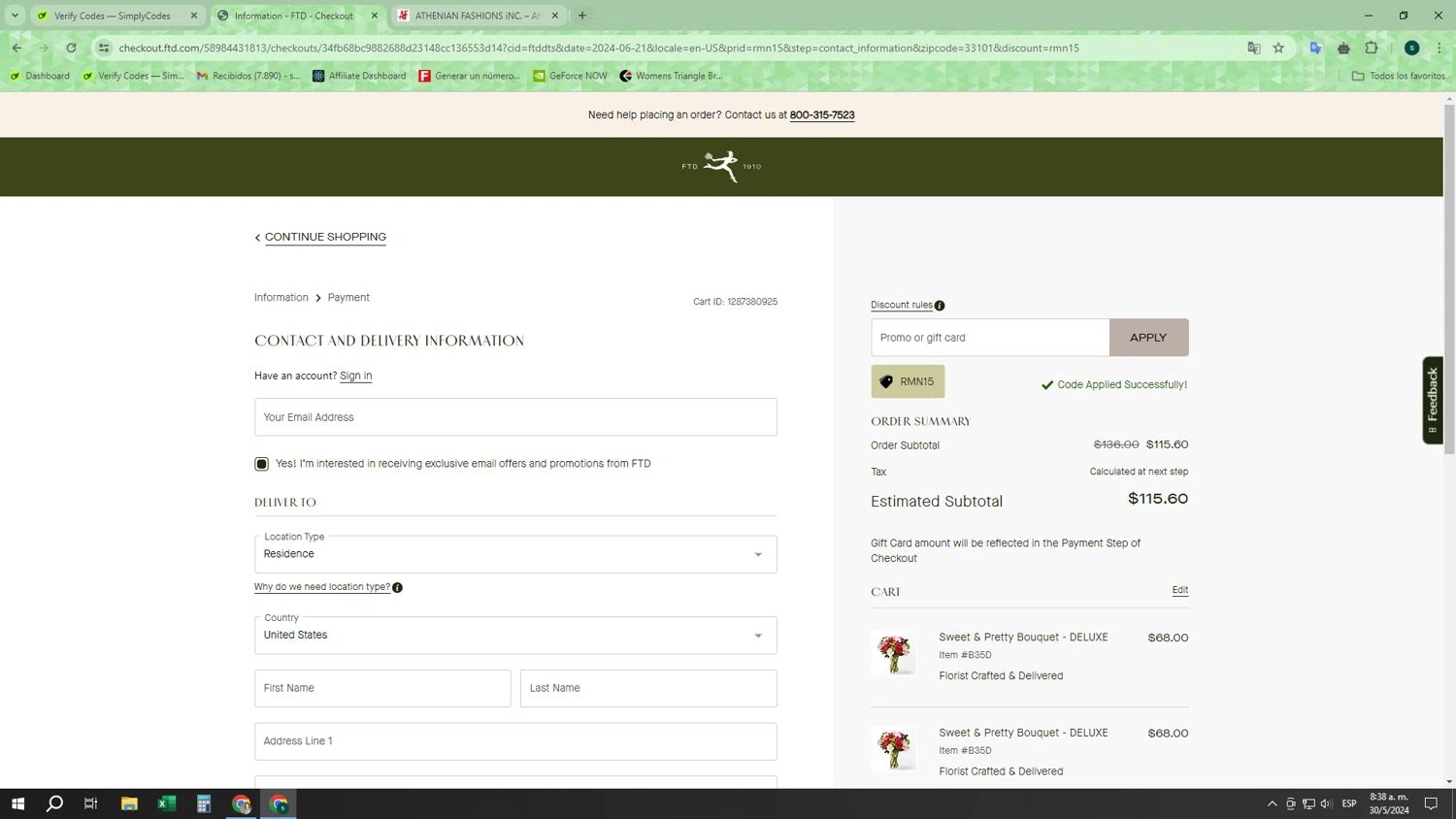 FTD Promo Codes – 40% Off | June 2024