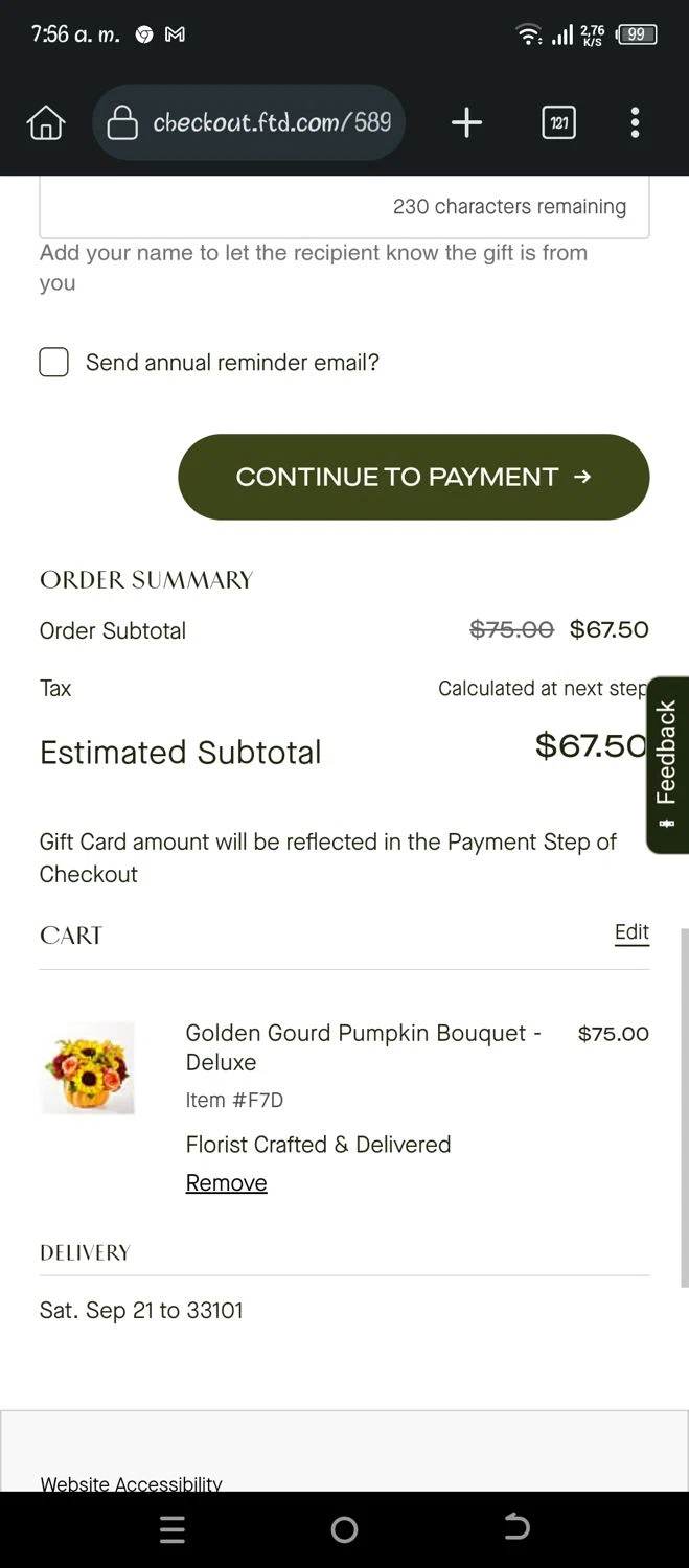 FTD Coupon Codes - $10 Off | October 2024