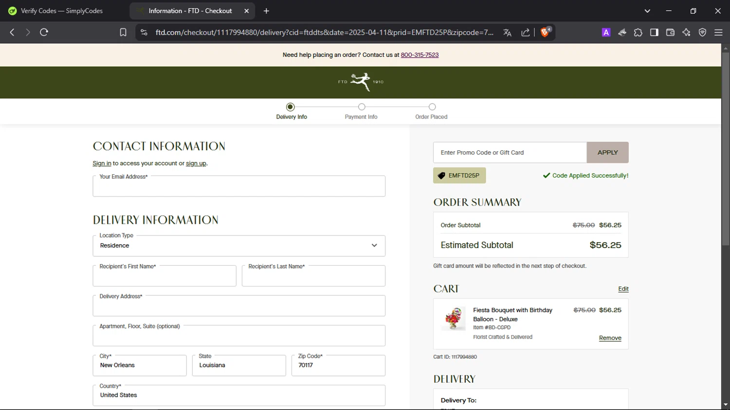 FTD Discount Codes - 50% Off (9 Verified) Jun 2025