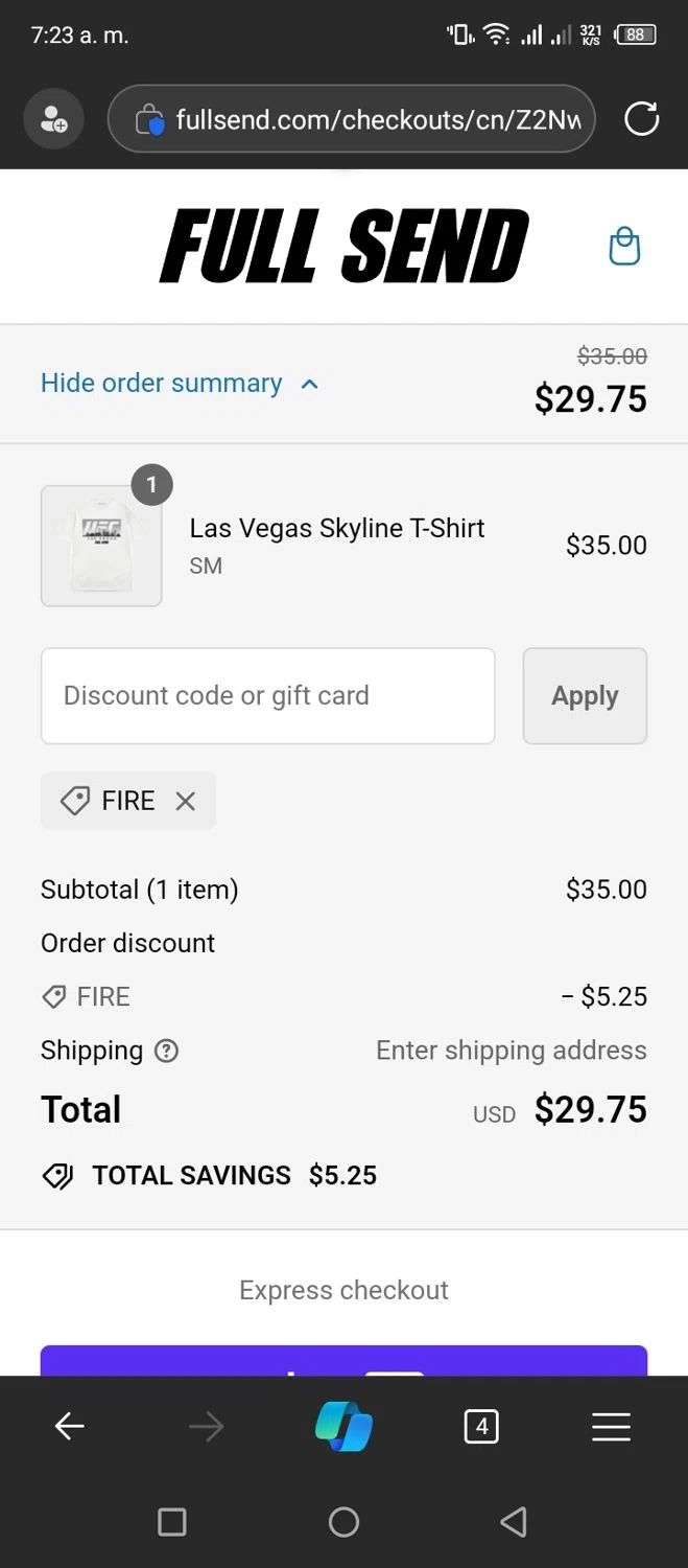 Full Send Discount Codes - 15% Off | October 2024