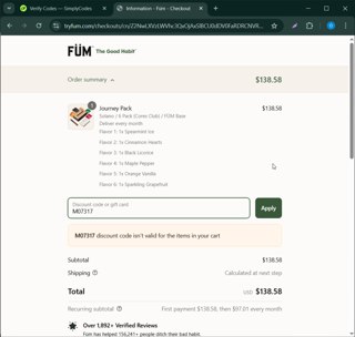 Füm Promo Codes (9 Verified) - 35% Off Sitewide Mar 2025