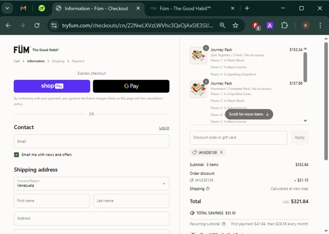 Füm Promo Codes (9 Verified) - 35% Off Sitewide Apr 2025