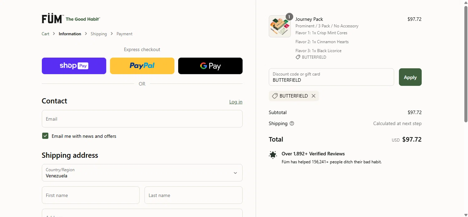 Füm Promo Codes - 10% Off (46 Verified) Dec 2025