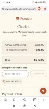 Function Health Promo Codes - $25 Off (Verified) Jun 2026