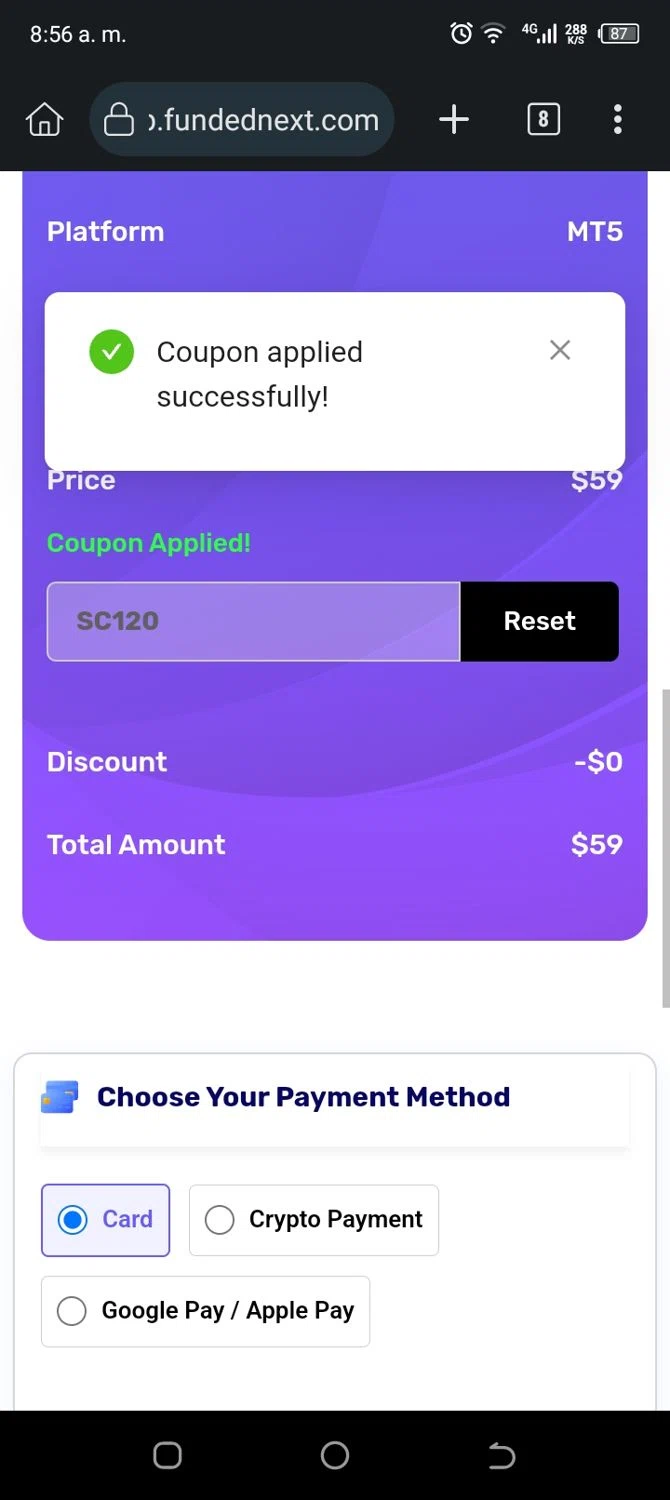 FundedNext Coupon Codes (2 Verified) - Sitewide Jan 2025