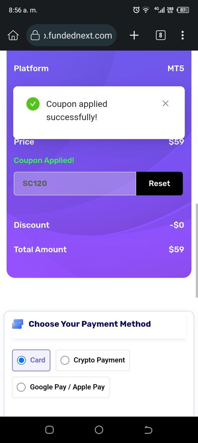 FundedNext Coupon Codes (1 Verified) - Sitewide Feb 2025