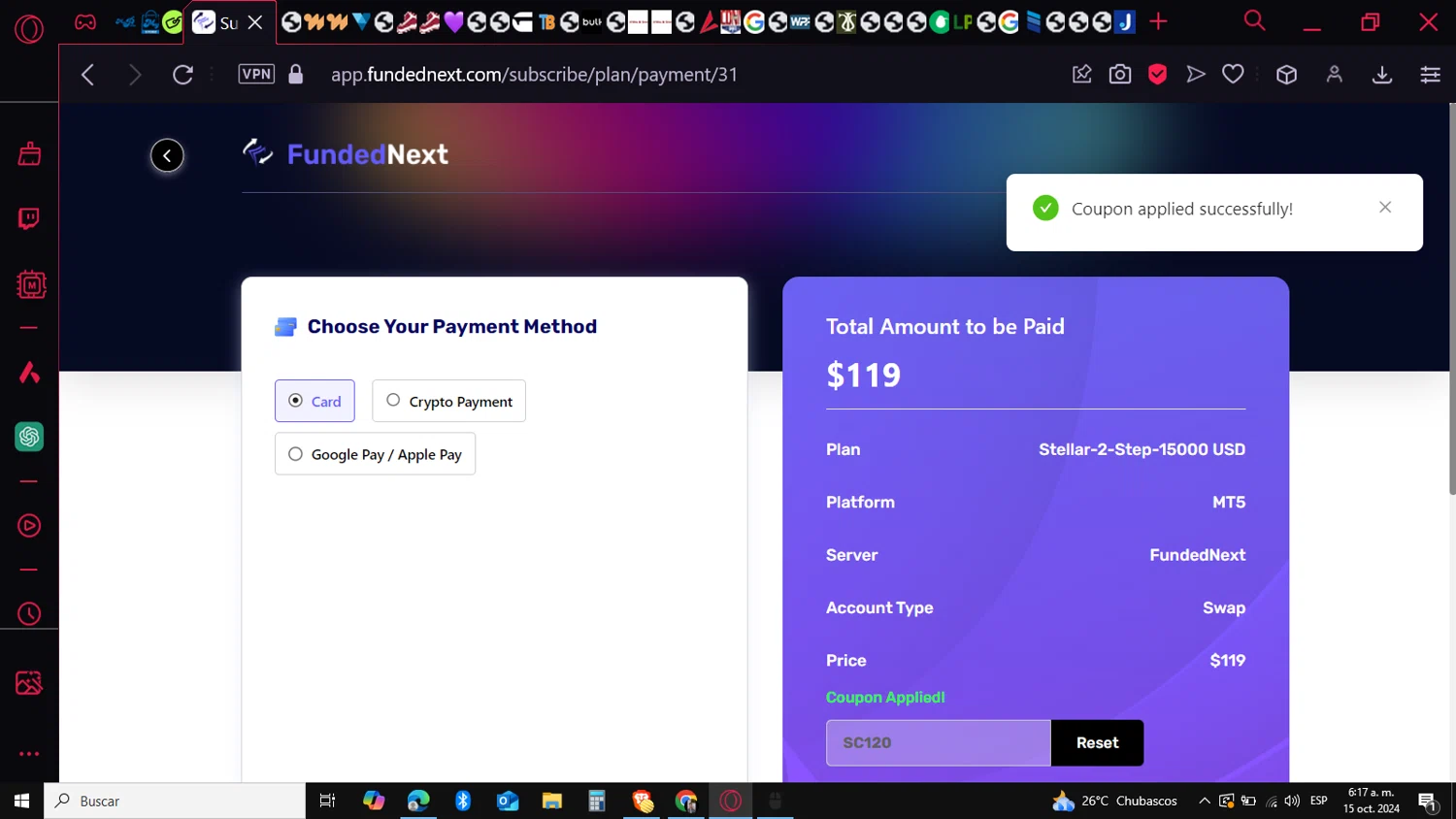 FundedNext Coupon Codes - 15% Off | November 2024