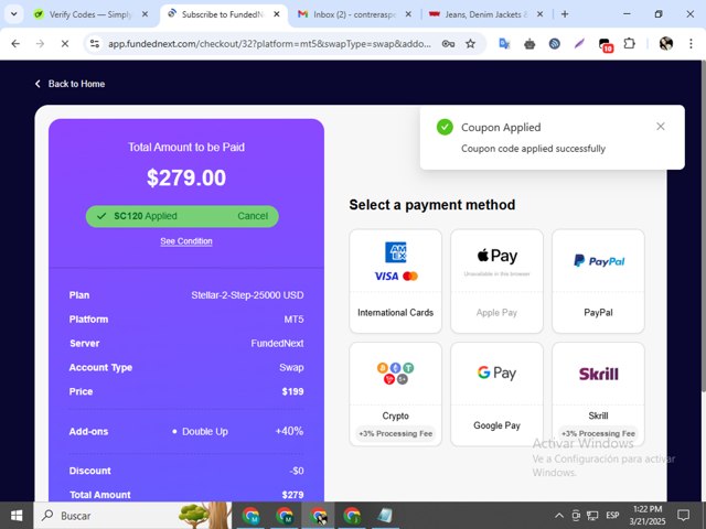 FundedNext Coupon Codes (1 Verified) - 15% Off Apr 2025