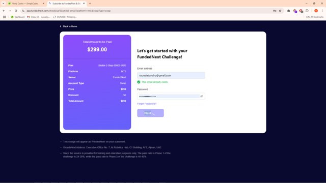 FundedNext Coupon Codes (2 Verified) - 8% Off Mar 2025