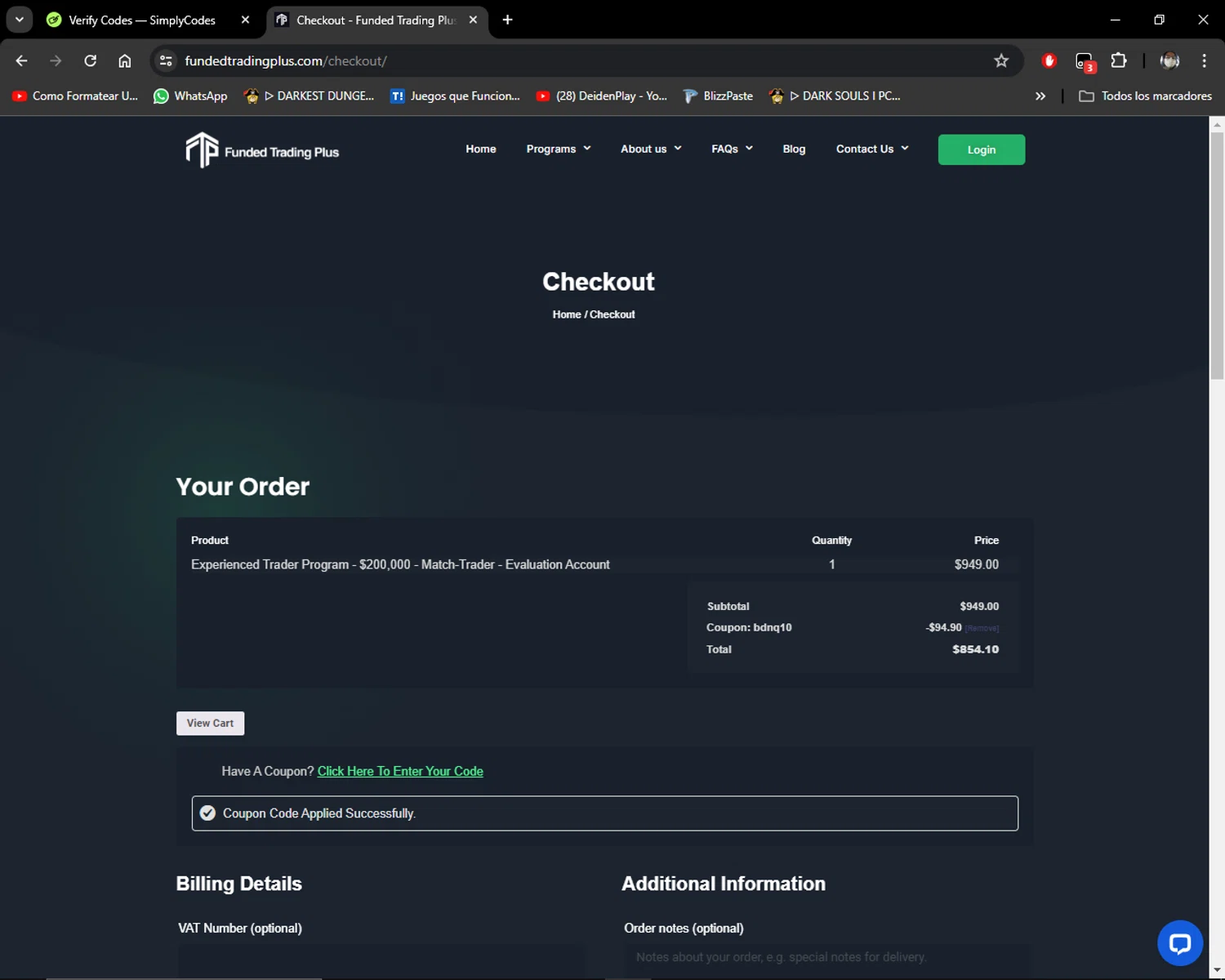 Funded Trading Plus Discount Codes - 10% Off Coupons in August 2024 ...