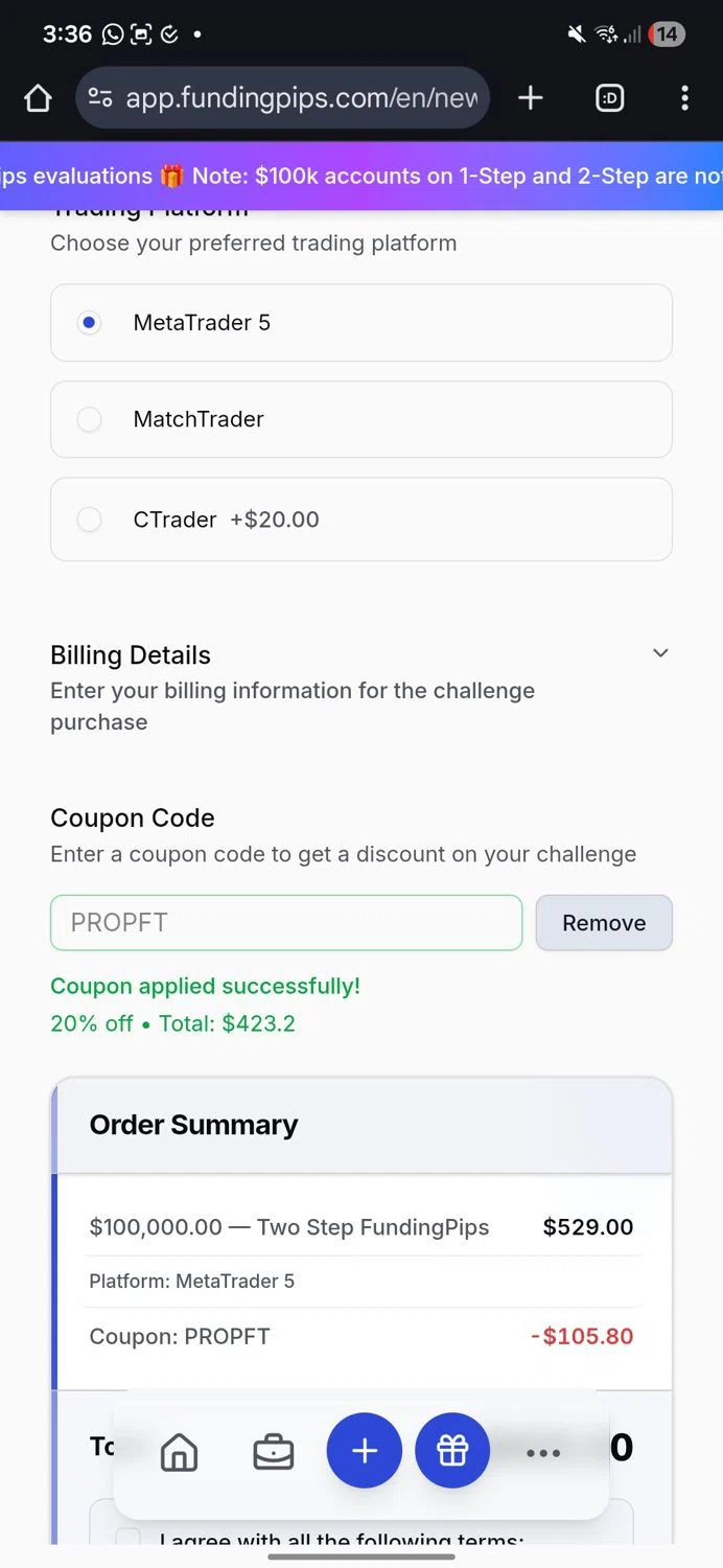 Funding Pips Promo Codes - 20% Off (12 Verified) Jan 2026