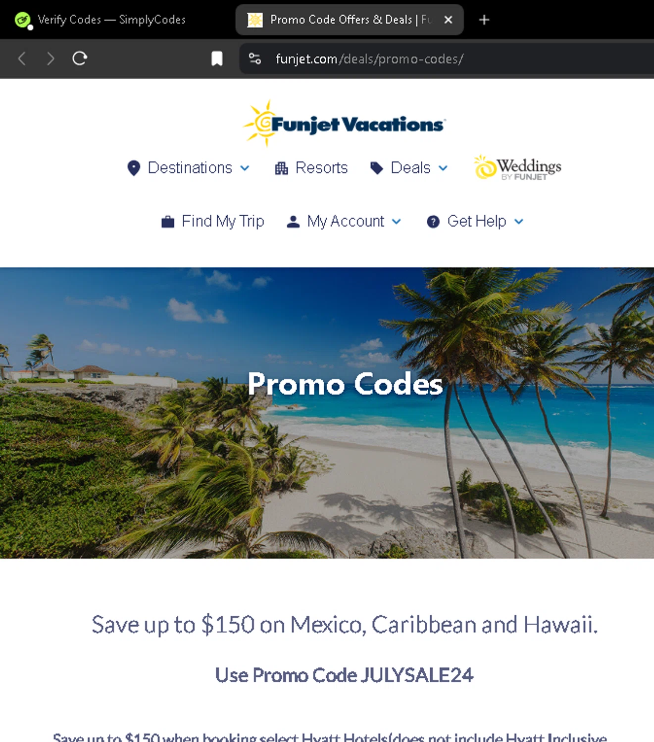 Funjet Promo Codes - $300 Off | November 2024