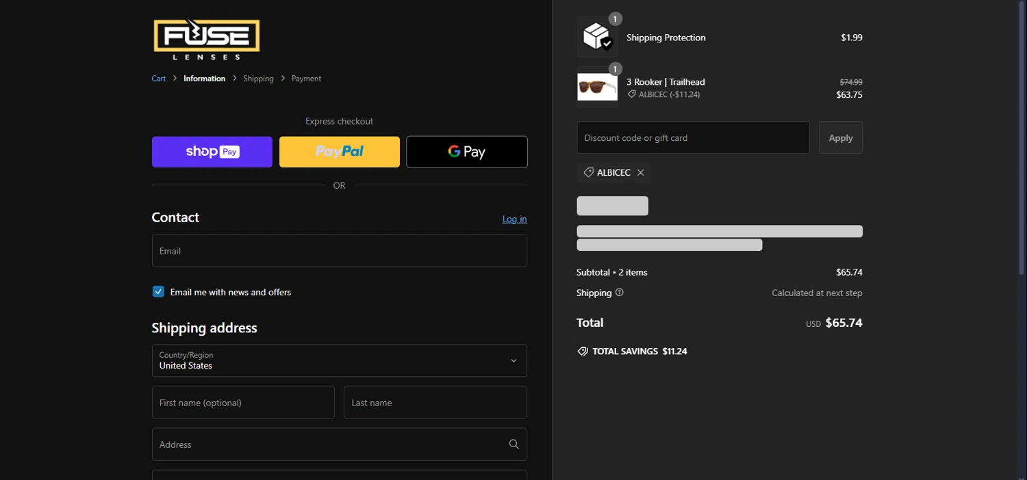 Fuse Lenses Discount Codes - $5 Off | October 2024