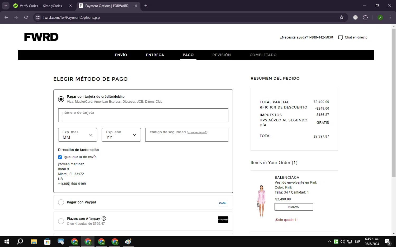 FWRD Promo Codes – 20% Off | July 2024