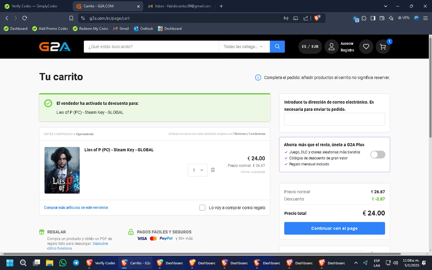G2A Discount Codes - 10% Off | January 2025