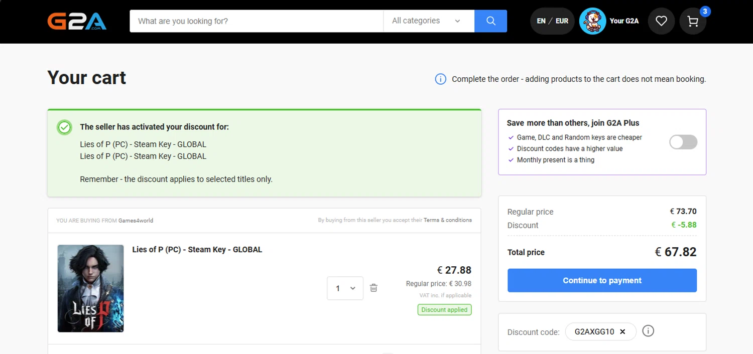 G2A Discount Codes & Cyber Monday 2024 Deals - 10% Off