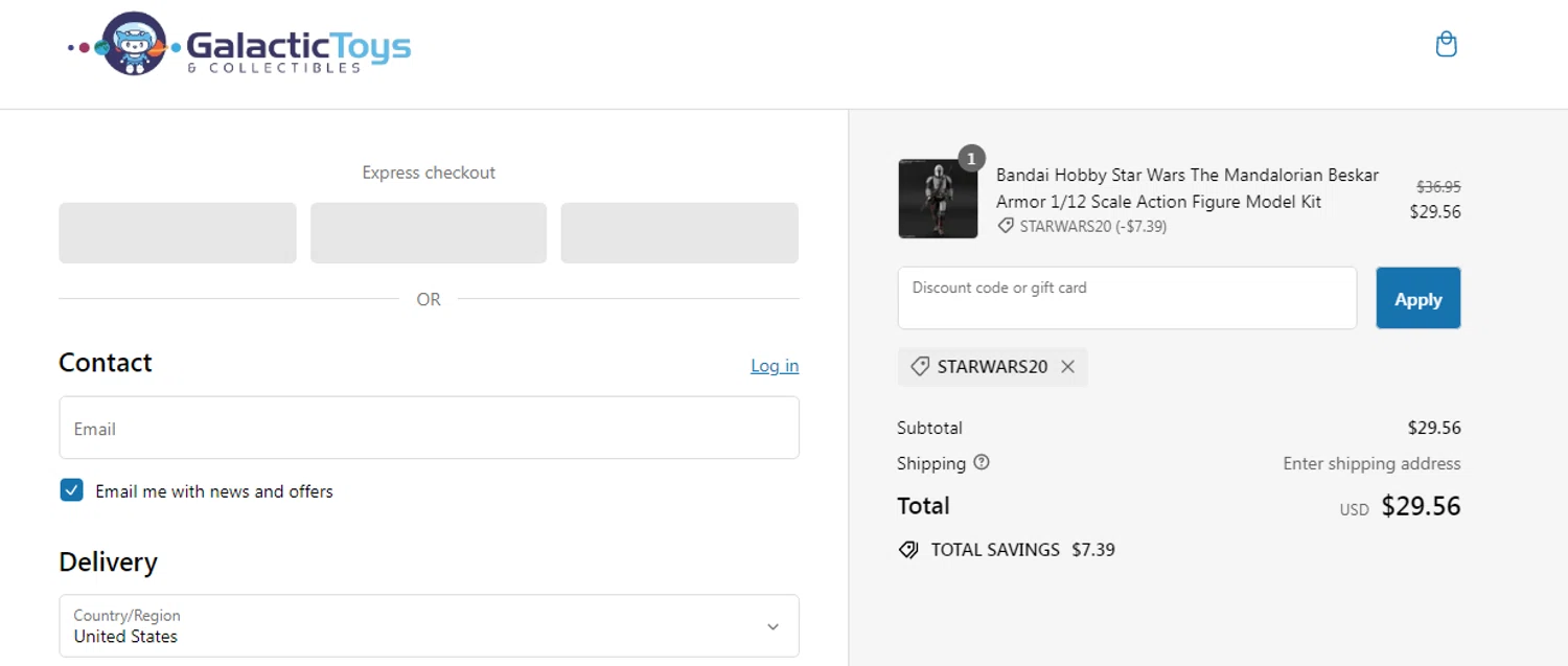 Galactic Toys Discount Codes - 20% Off | January 2025