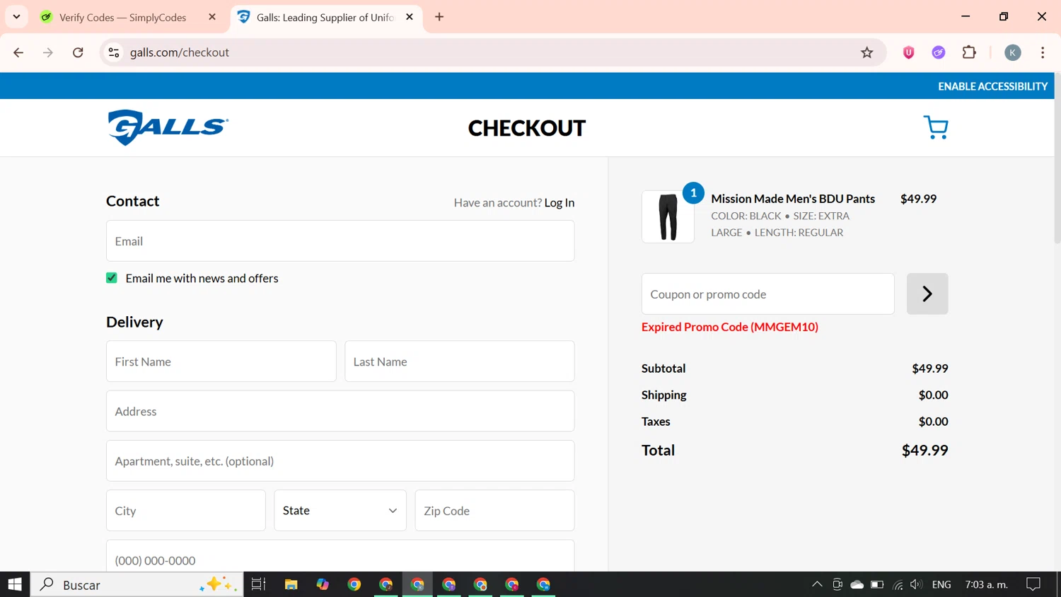 Galls Discount Codes - 20% Off (4 Verified) Oct 2025