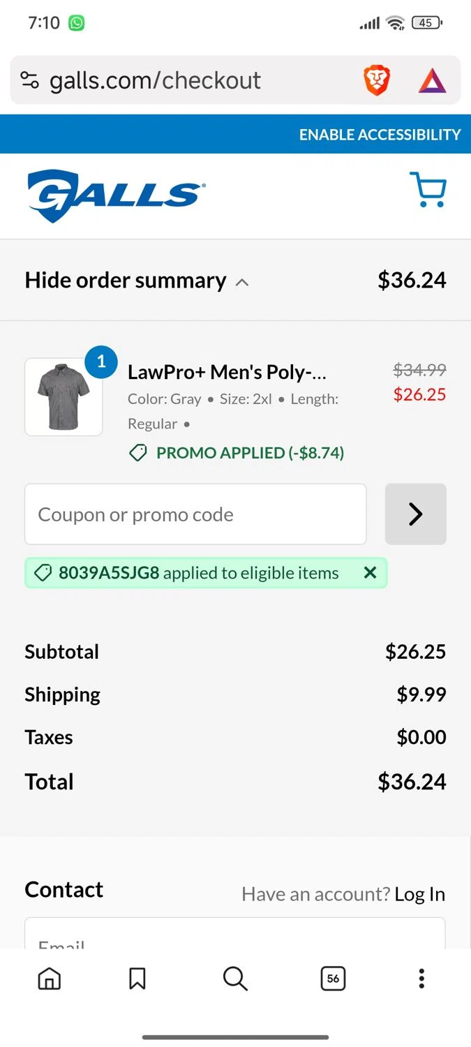 Galls Promo Codes - 25% Off (3 Verified) Dec 2025