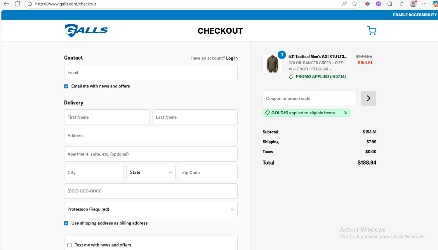 Galls Promo Codes - 25% Off (3 Verified) Dec 2025