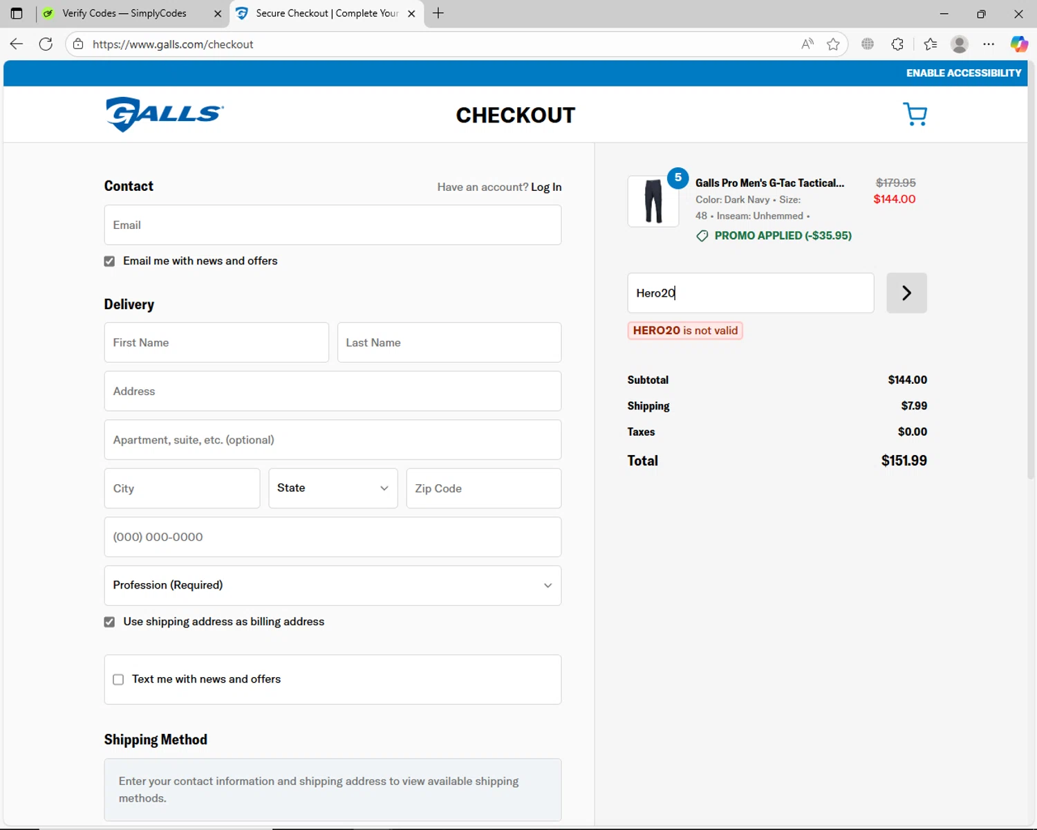 Galls Promo Codes - 25% Off (3 Verified) Dec 2025