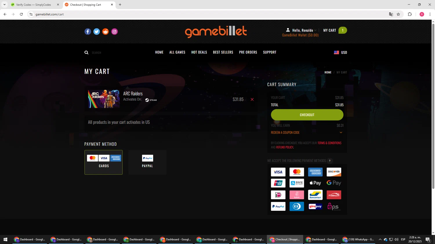 GameBillet Promo Codes - 15% Off (3 Verified) Jan 2026