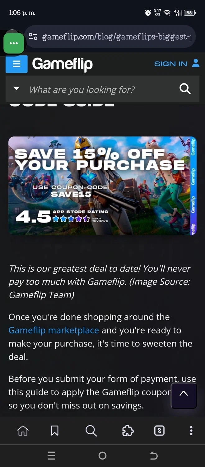 Gameflip Promo Codes (5 Verified) - 25% Off w/Code Sep 2025