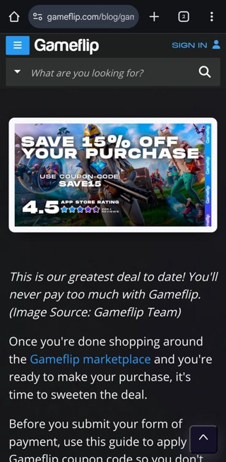 Gameflip Promo Codes (3 Verified) - 25% Off w/Code Jun 2025
