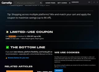 Gameflip Promo Codes (5 Verified) - 25% Off w/Code Sep 2025