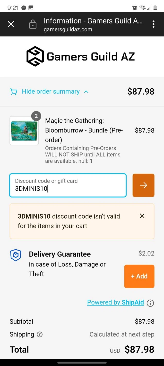 Gamers Guild AZ Discount Codes & Cyber Monday 2024 Deals - 10% Off
