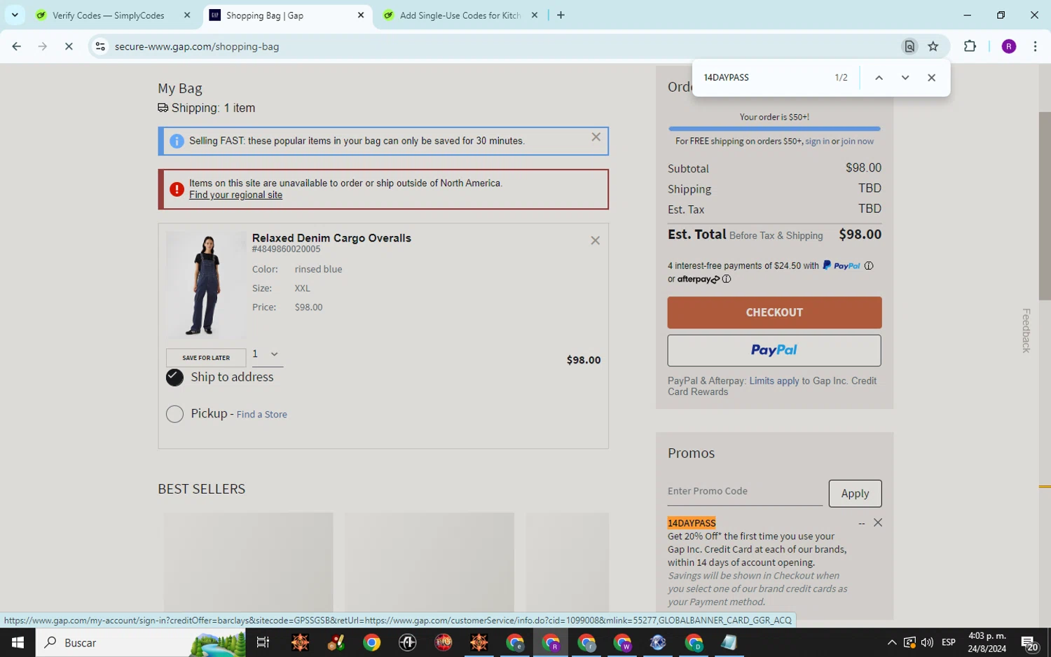 Gap Promo Codes - 15% Off | September 2024