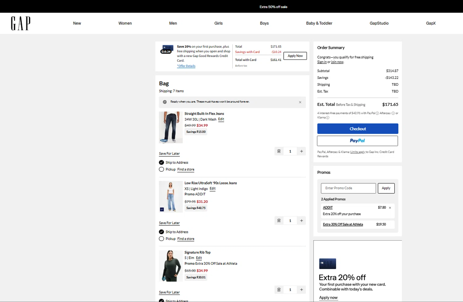 Gap Factory Promo Codes - 55% Off (6 Verified) Jan 2026