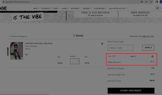 Garage Clothing Promo Codes - 30% Off Coupons Sep 2025