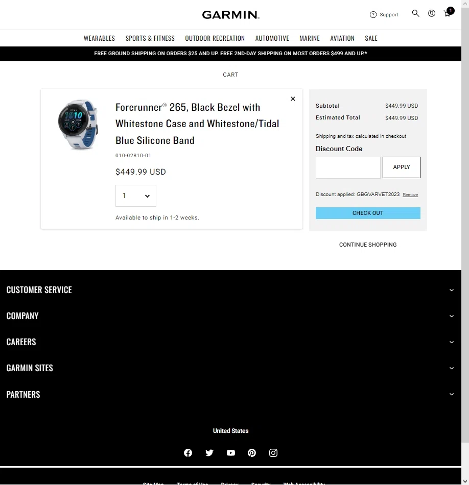 Garmin Discount Codes - 20% Off | September 2024