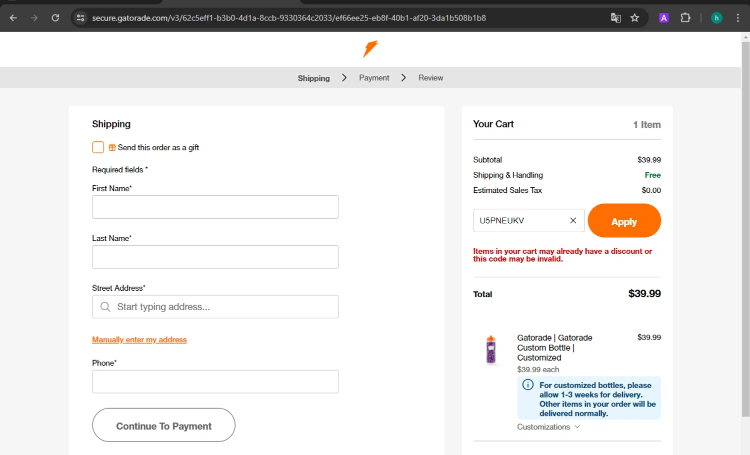 Gatorade Promo Codes – 15% Off | April 2024
