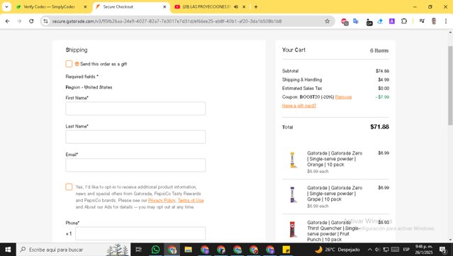 Gatorade Promo Codes (5 Verified) - 15% Off w/Code Feb 2025