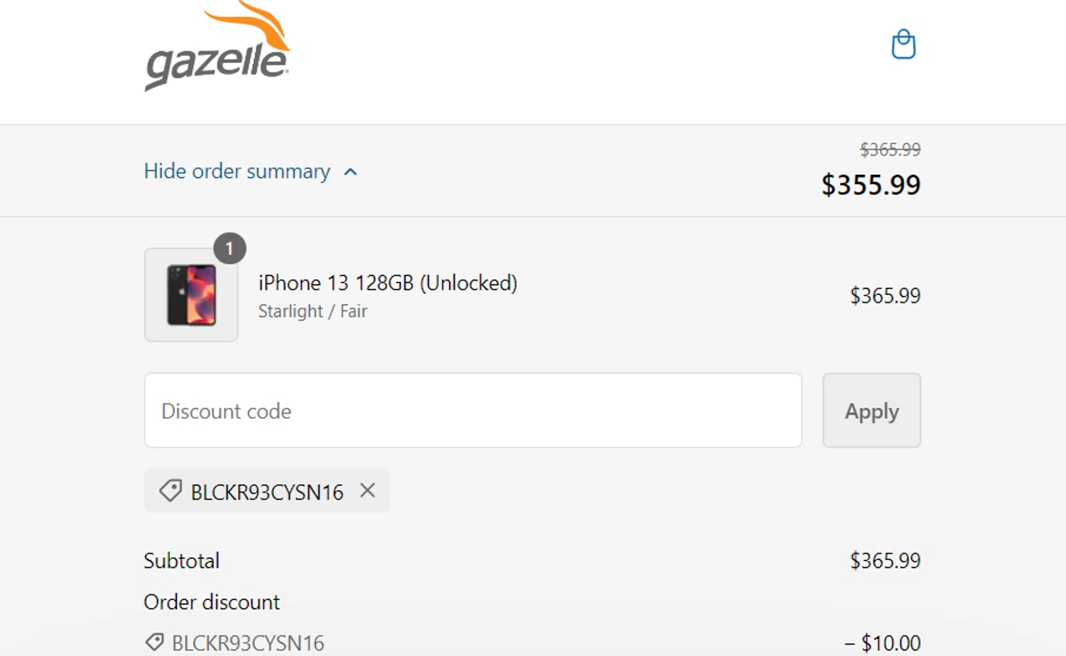 Gazelle Discount Codes - $20 Off | September 2024