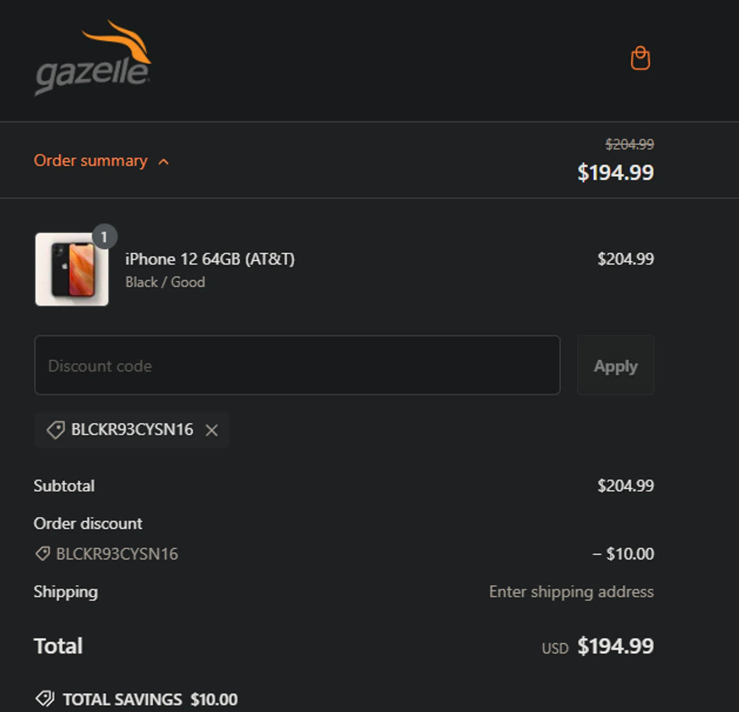 Gazelle Promo Codes (13 Verified) - $20 Off w/Code Oct 2025