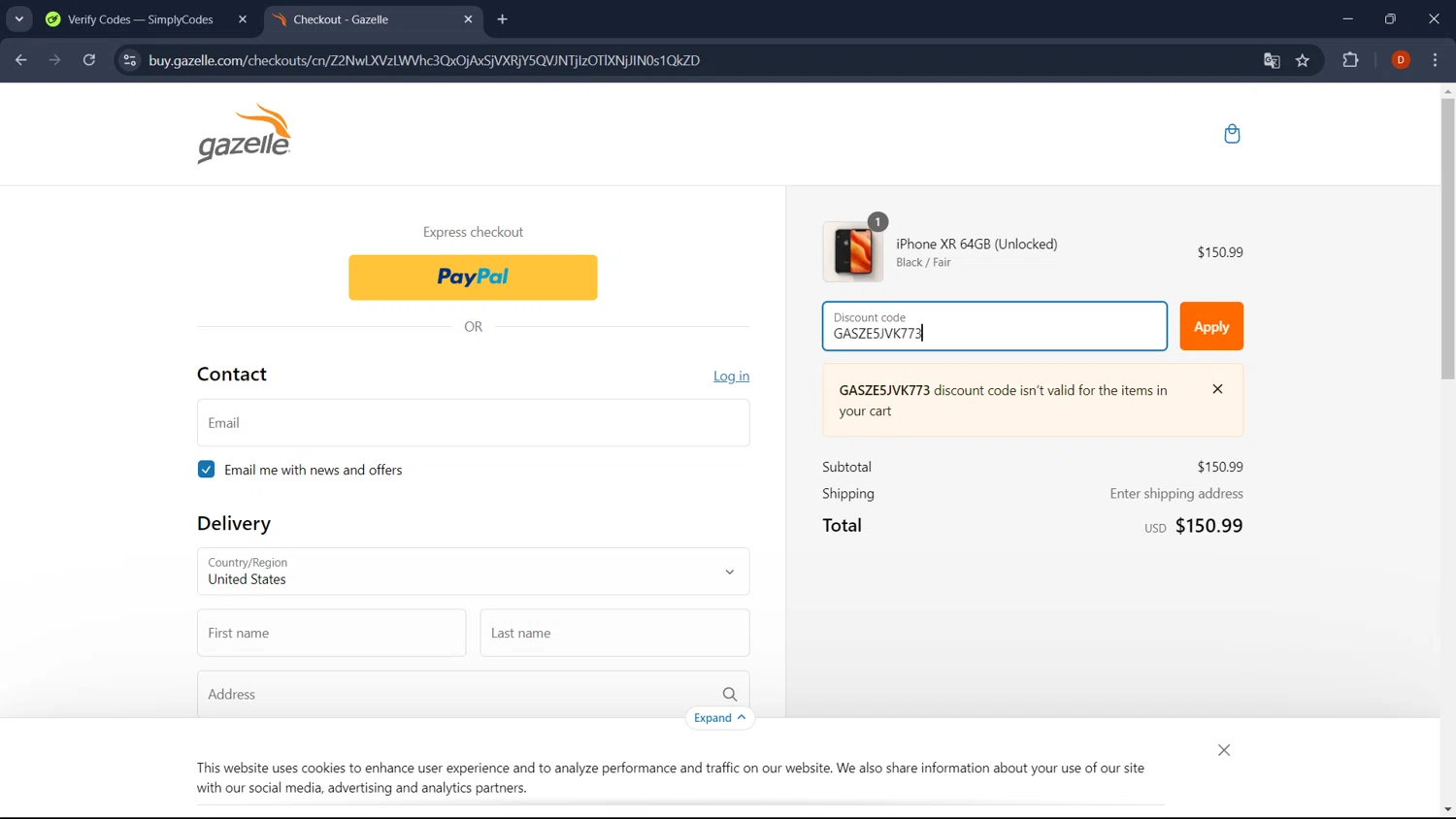 Gazelle Discount Codes - $20 Off | October 2024