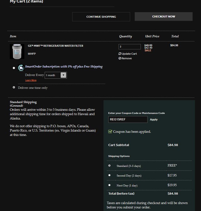 GE Appliance Parts Promo Codes - 15% Off Jun 2025