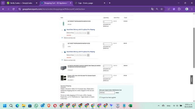 GE Appliance Parts Promo Codes - 15% Off May 2025