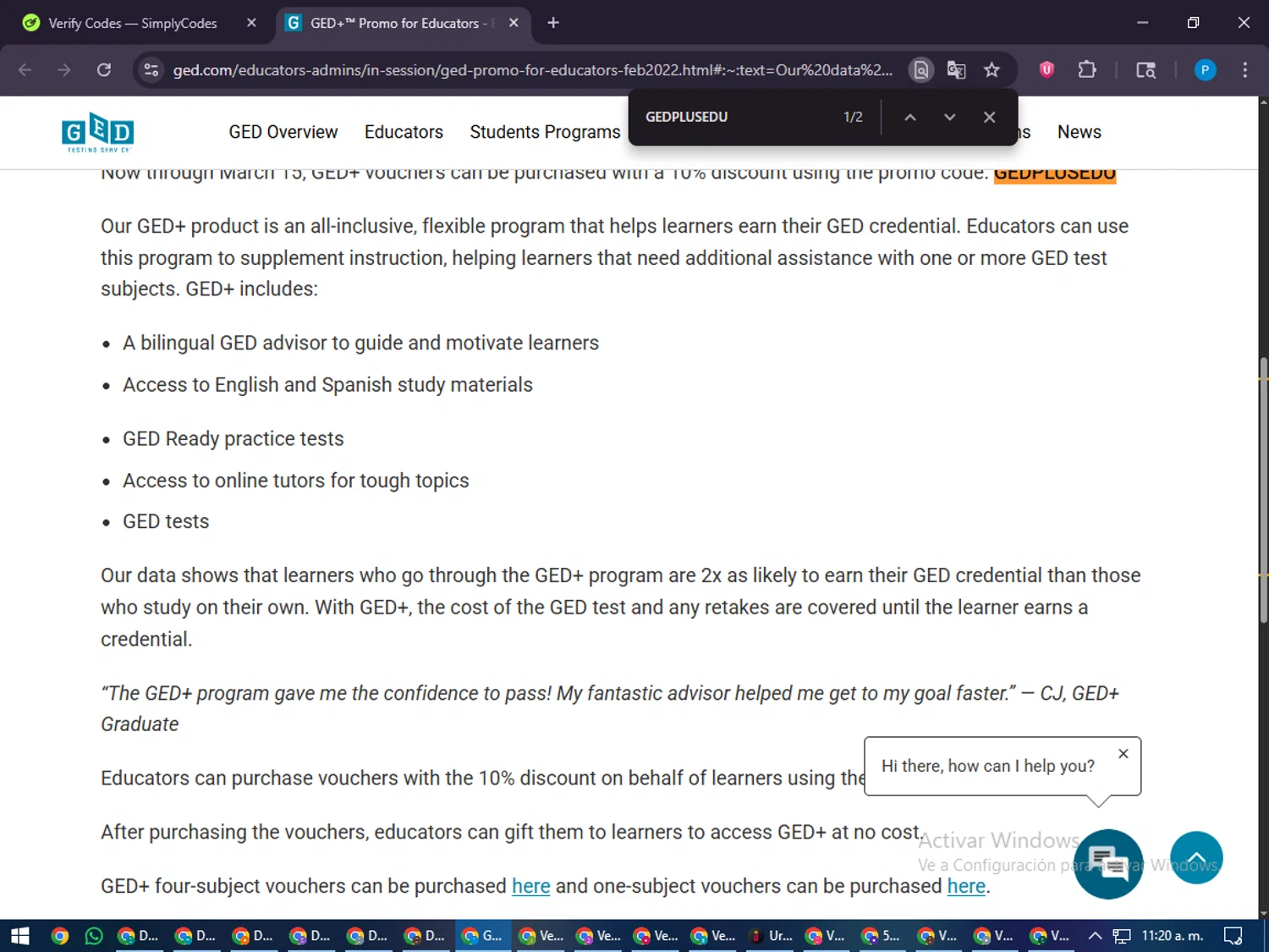 GED Promo Codes - 25% Off w/Code (1 Verified) Mar 2026