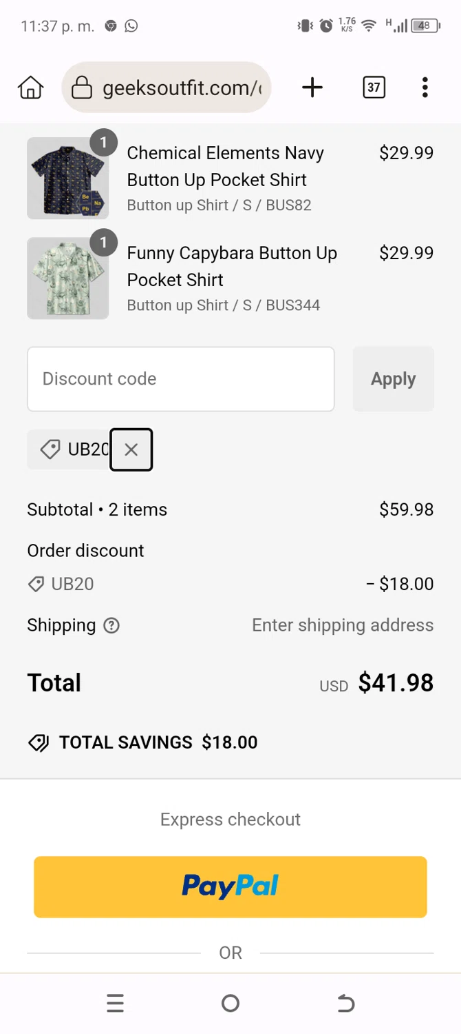 Geeks Outfit Promo Codes - $200 Off | January 2025