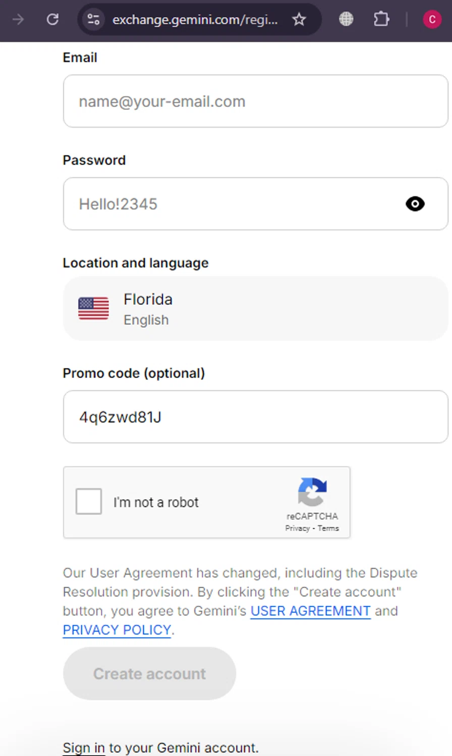Gemini Promo Codes - $100 Off | September 2024