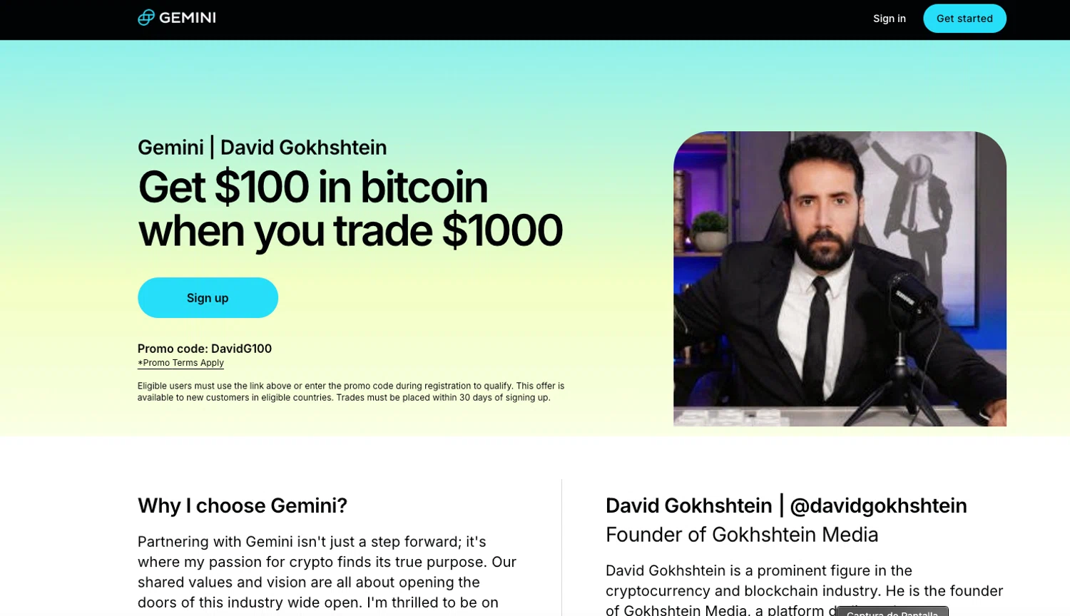 Gemini Promo Codes - $15 Off | January 2025