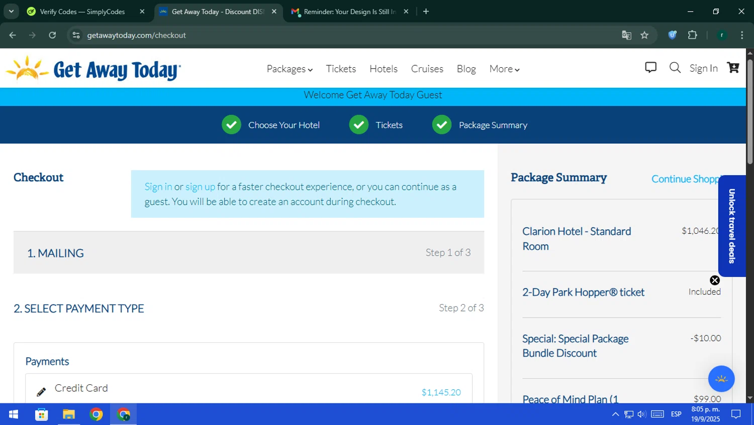 Get Away Today Promo Code - $10 Off (1 Verified) Apr 2026
