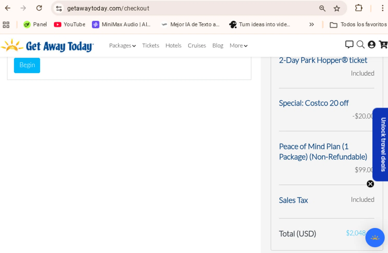 Get Away Today Promo Code - $10 Off (1 Verified) Apr 2026