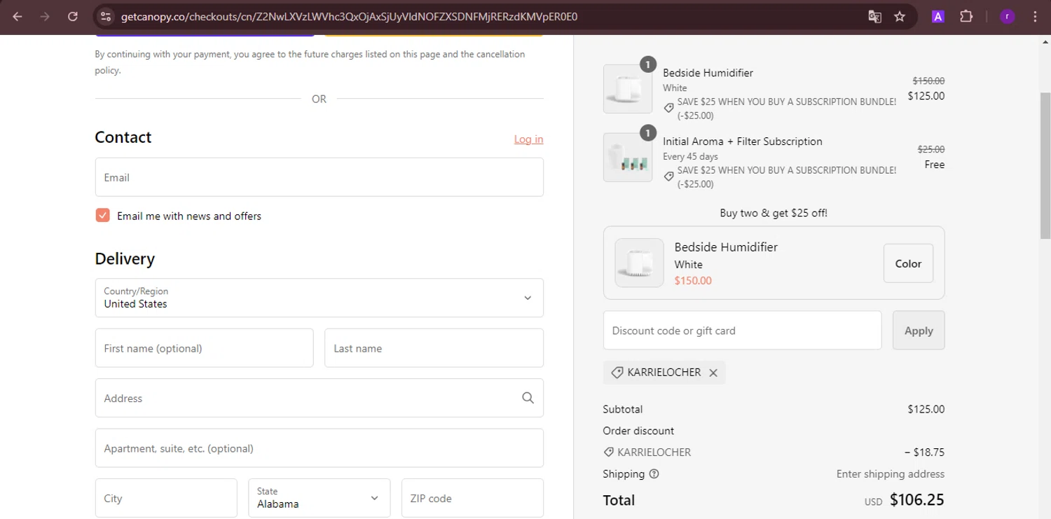 Canopy Discount Codes - 20% Off | September 2024