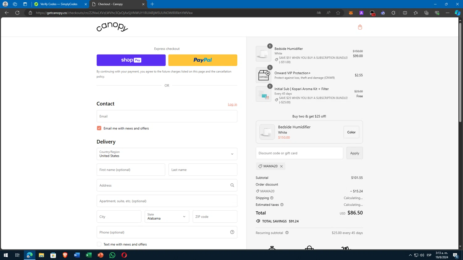 Canopy Discount Codes - 20% Off | September 2024